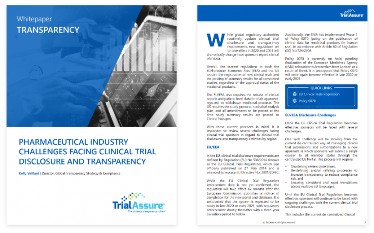 Clinical Data Transparency Software Leader | TrialAssure